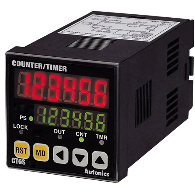 CT6S-2P4 / AUTONICS Counter เครื่องนับจำนวนและตั้งเวลาดิจิตอล ราคา - jtec-engineering