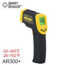 AR300 / SMART SENSOR เครื่องวัดอุณหภูมิ อินฟราเรด INFRARED THERMOMETER / ราคา - jtec-engineering