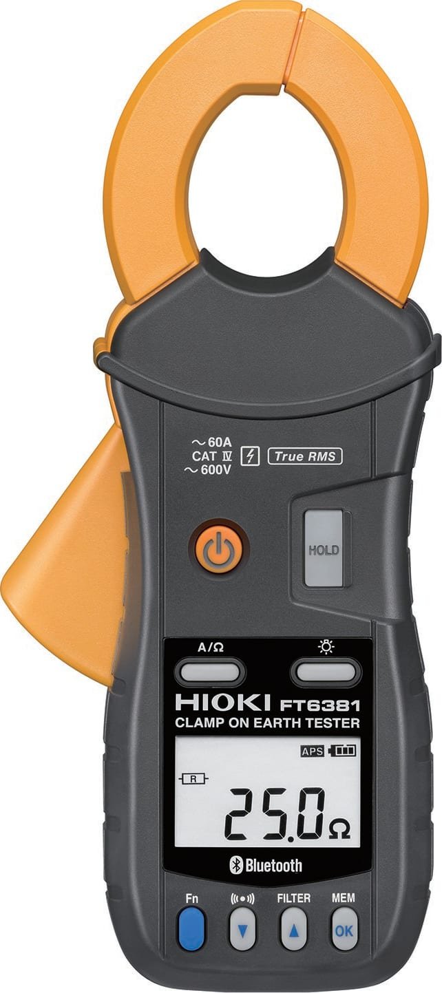 FT6381 HIOKI , Digital Earth Ground Clamp Resistance แคล้มป์วัดความ ...