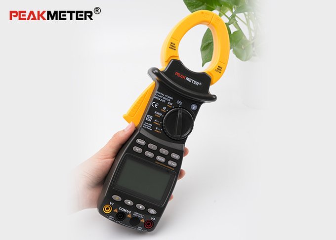 PEAKMETER Model MS2205 แคล้มป์พาวเวอร์มิเตอร์ Digital Power Clamp Meter (Multi-Function Harmonic ...