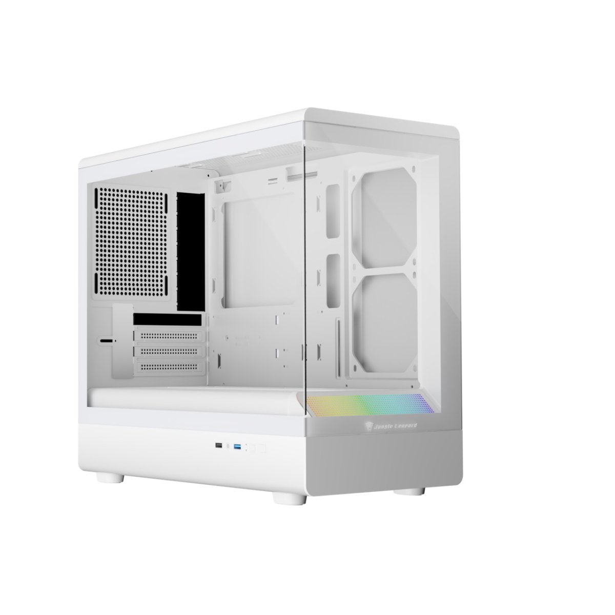 CASE mATX (MS-01 White) Jungle Leopard by LWC