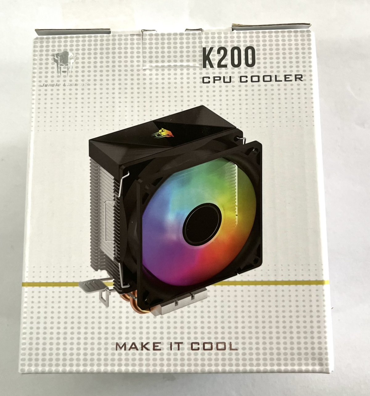CPU COOLER K200 RGB JUNGLE LEOPARD (BLACK)