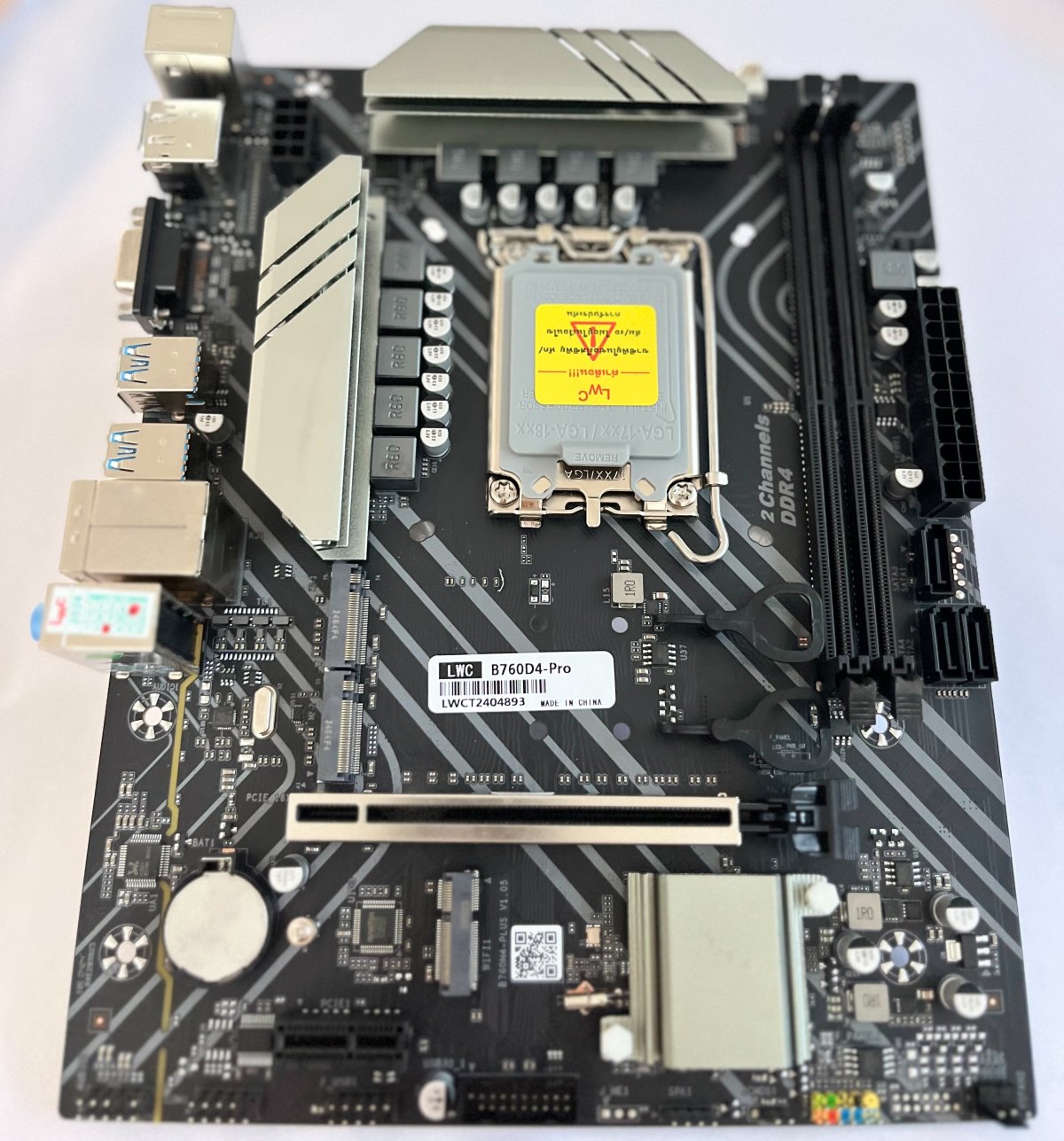 Mainboard 1700 (B760D4-PRO) LWC (Longwell) ประกัน 1ปี