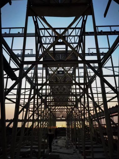 Steel Structure and Support - burged