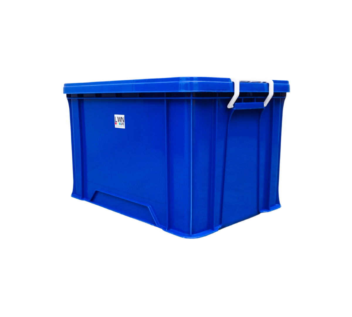 LWNLife 383A Solid Plastic Box with Lid 103L [48×65×42 cm]