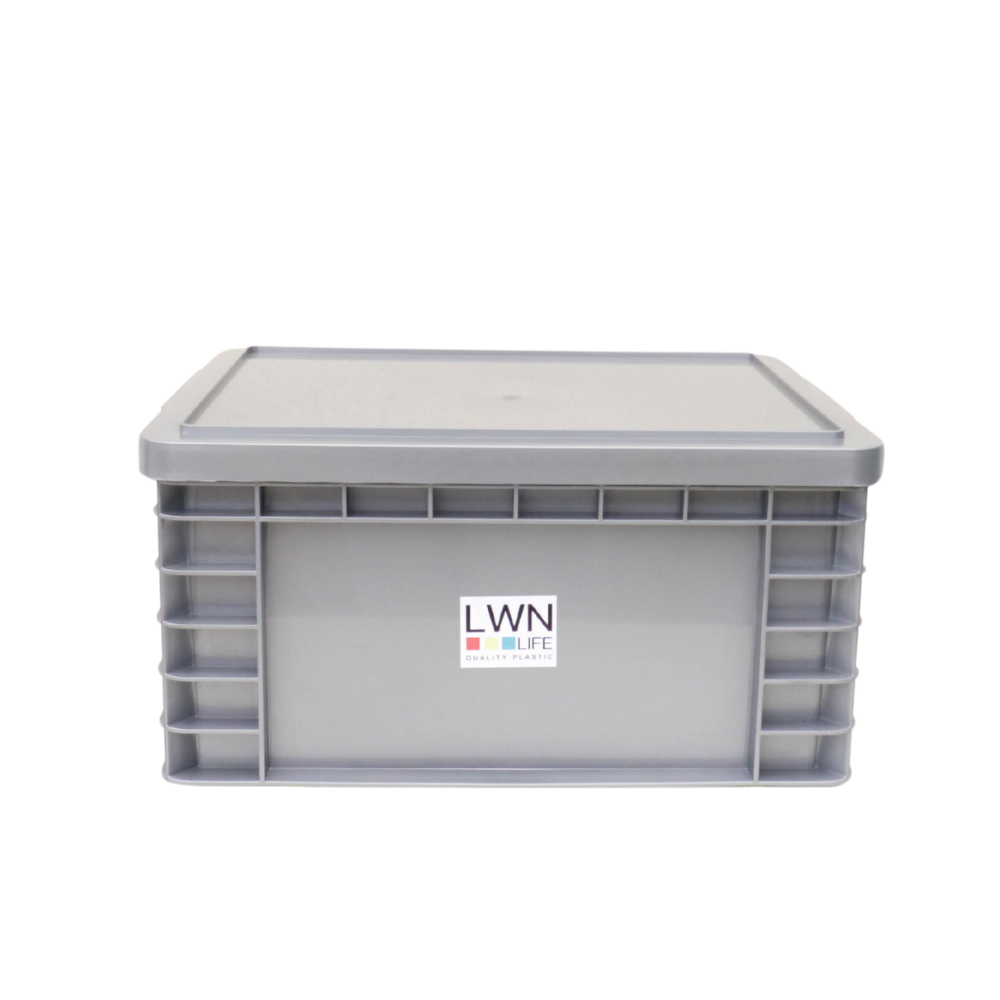 ลังทึบมีฝาปิด รหัส 463A แบรนด์ LWNLife ขนาด 30x39x20 cm - lwnlife