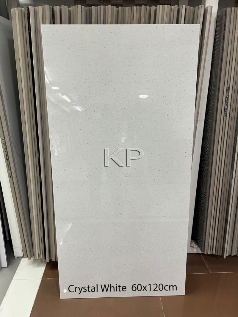 60x120cm. Crystal white
