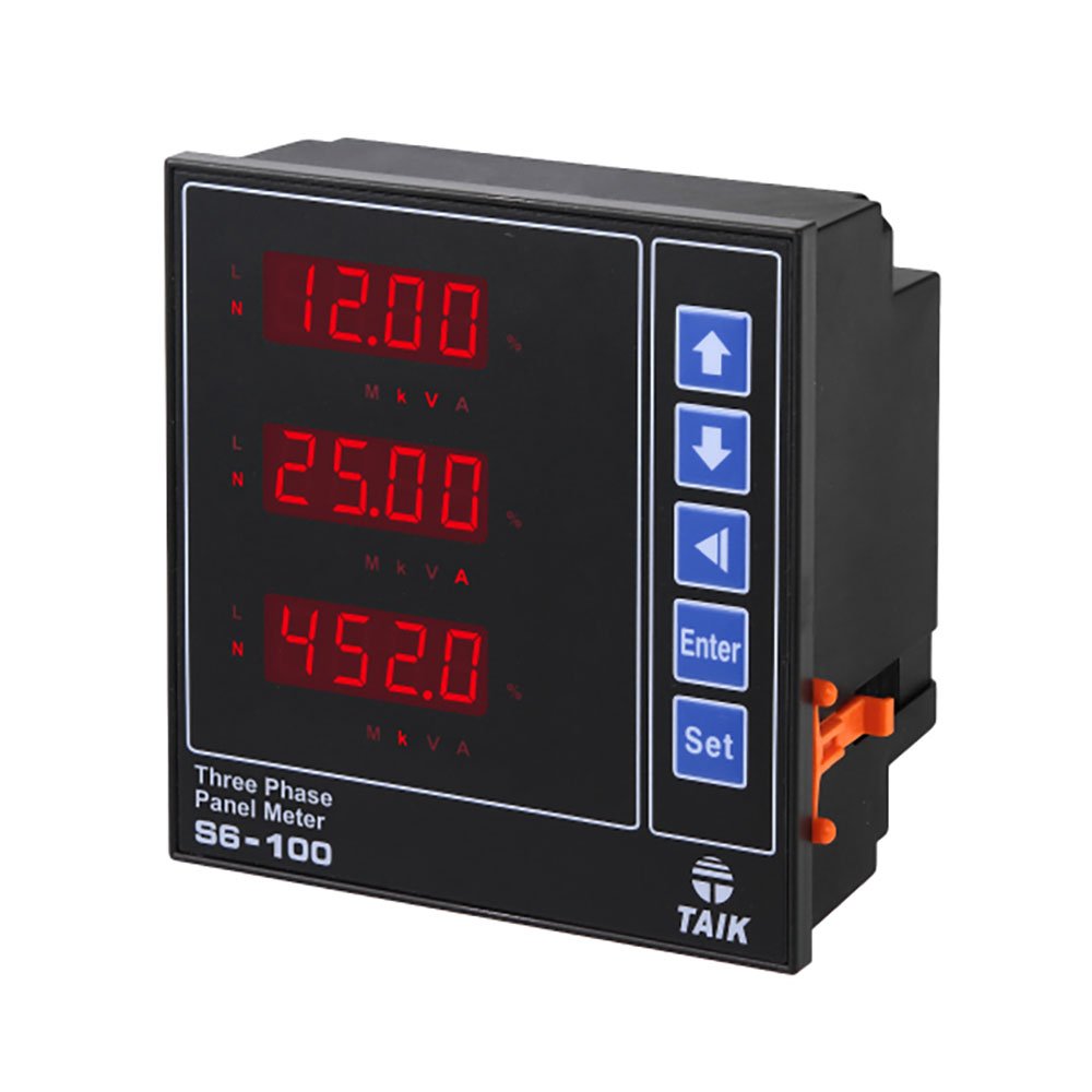 S6-100 Three Phase Panel Meter - sae