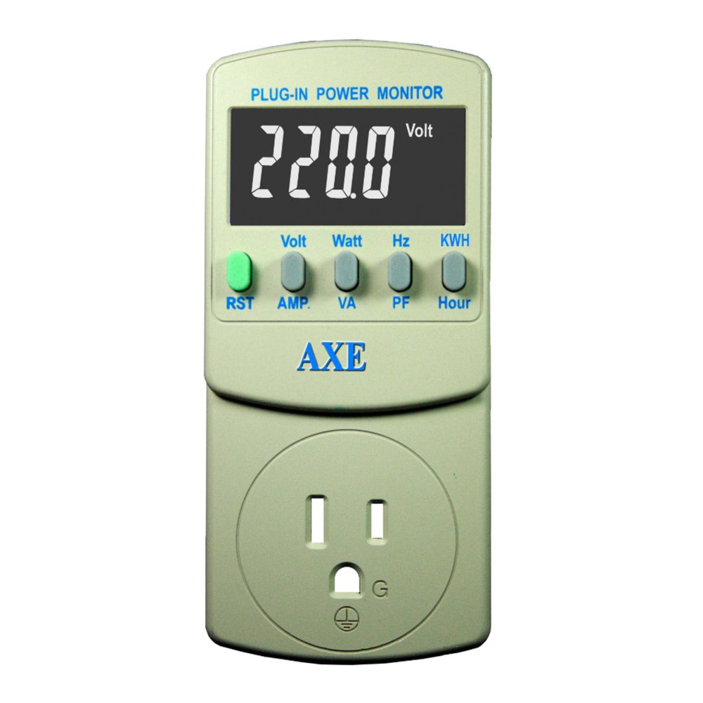 AXE-0 PLUG-IN POWER MONITOR ,LCD DISPLAY