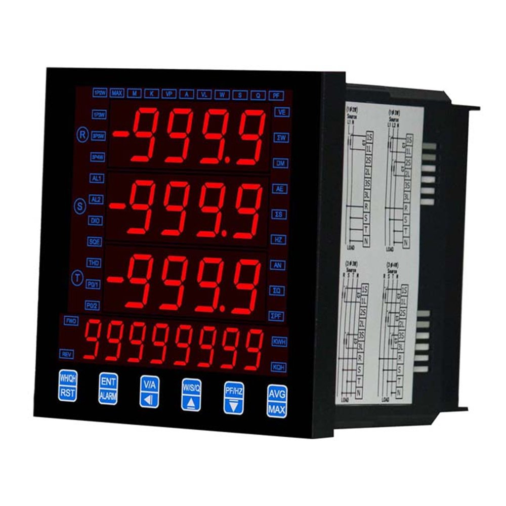 MMP-2 MULTI-FUNCTION POWER METER ,(96x96mm) - sae
