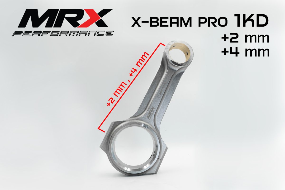 MRX Connecting Rod for VIGO 1KD X-Beam PRO +2mm , +4mm