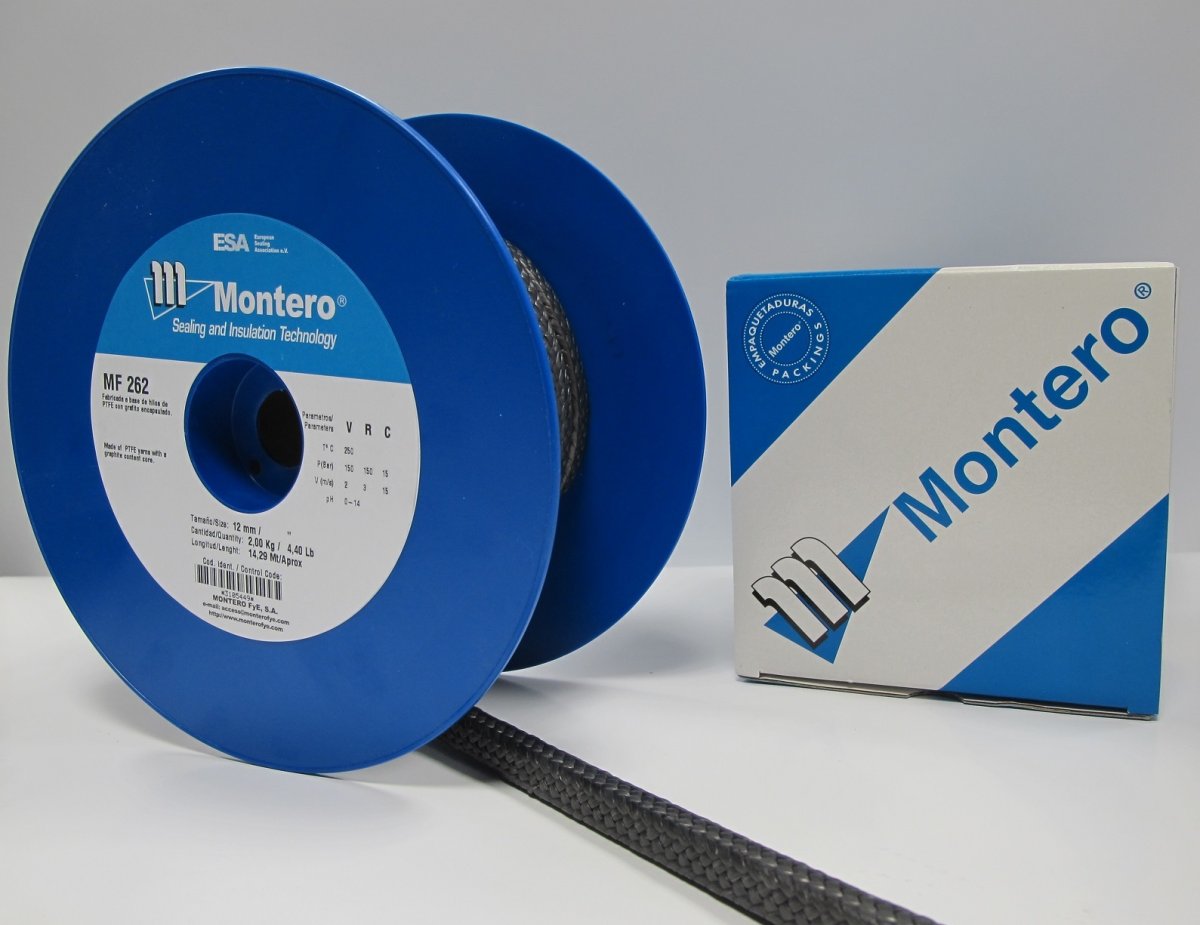 PTFE/GRAPHITE PACKING FOR PUMPS AND VALVES