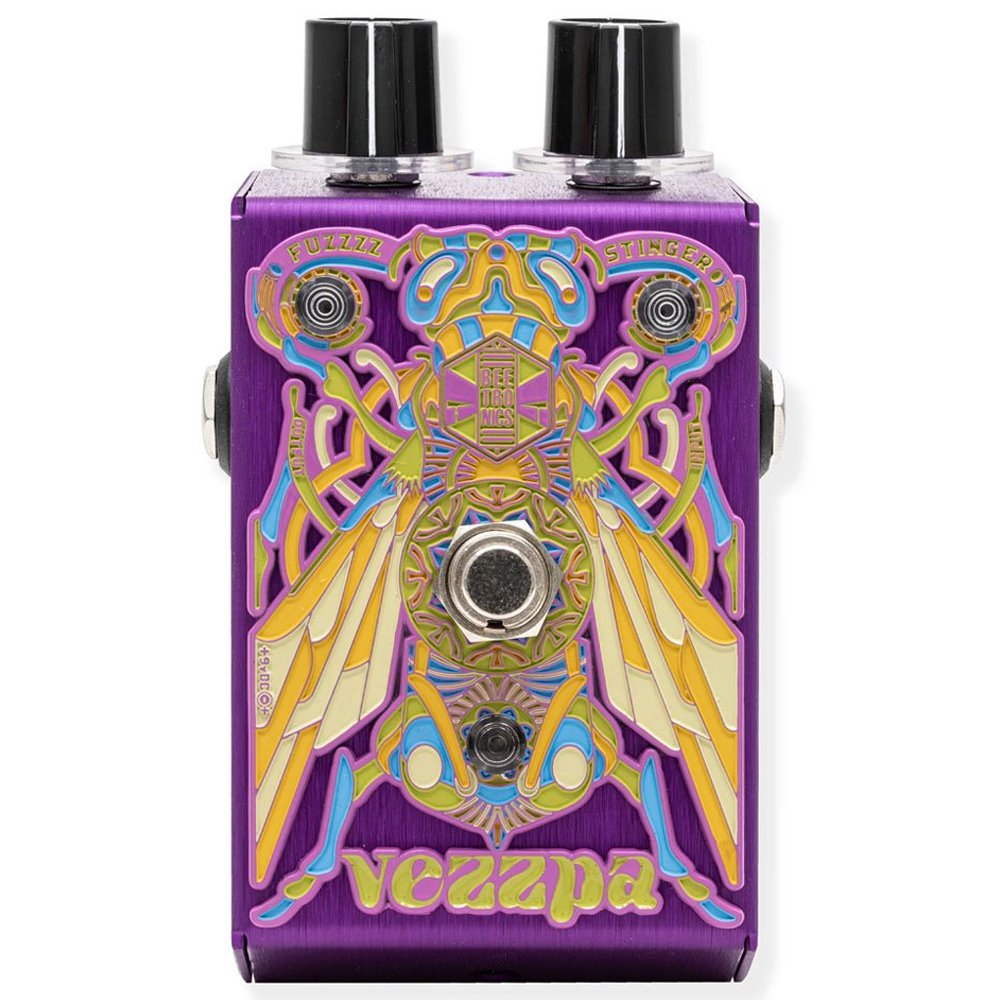 Beetronics FX Vezzpa Octave Stinger Fuzz Pedal - Limited-edition Cream