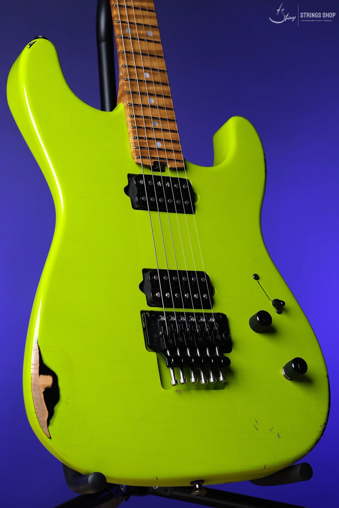 Iconic Guitars Solana Evolution Porsche Green - stringsshop