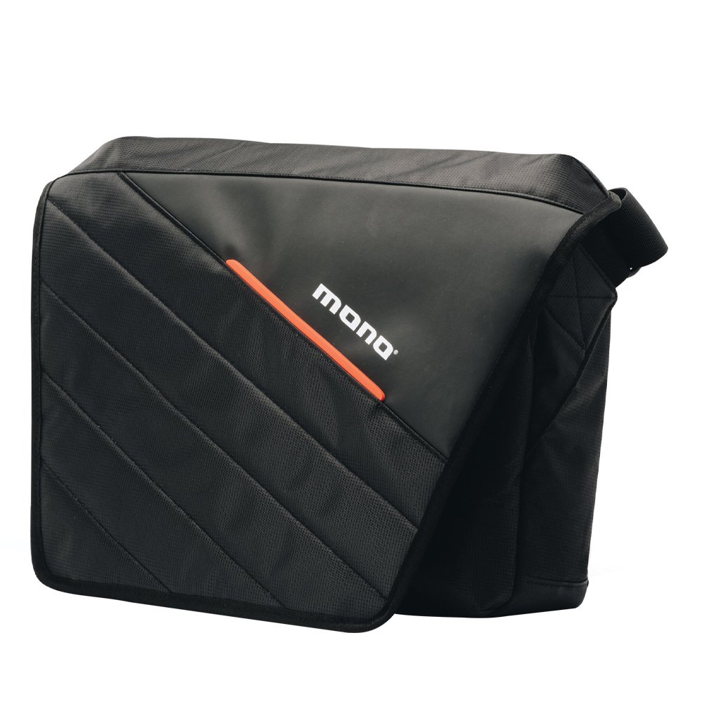 Mono Stealth Relay Messenger Bag, Black - stringsshop