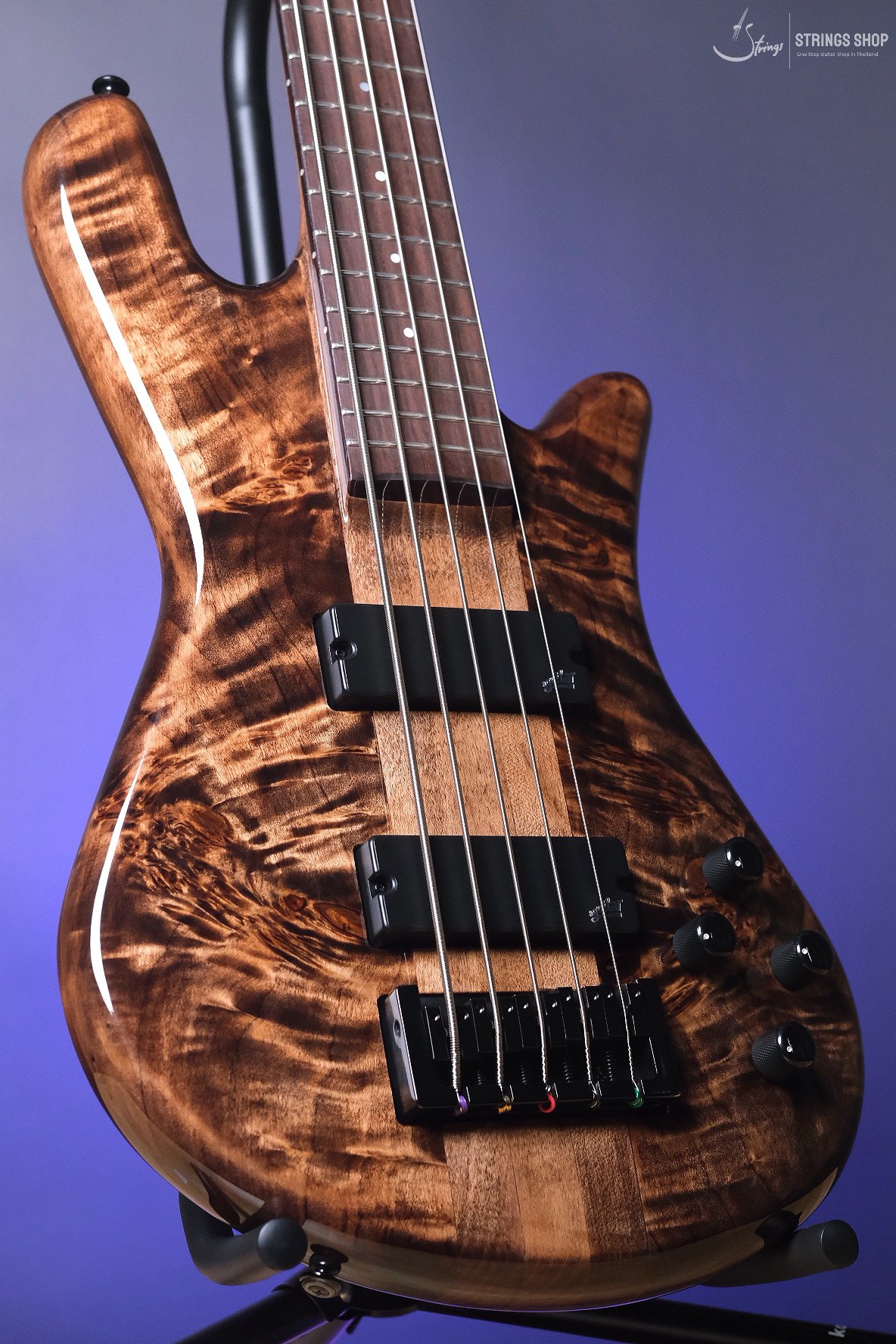 Spector NS Ethos 5 - Super Faded Black Gloss - stringsshop