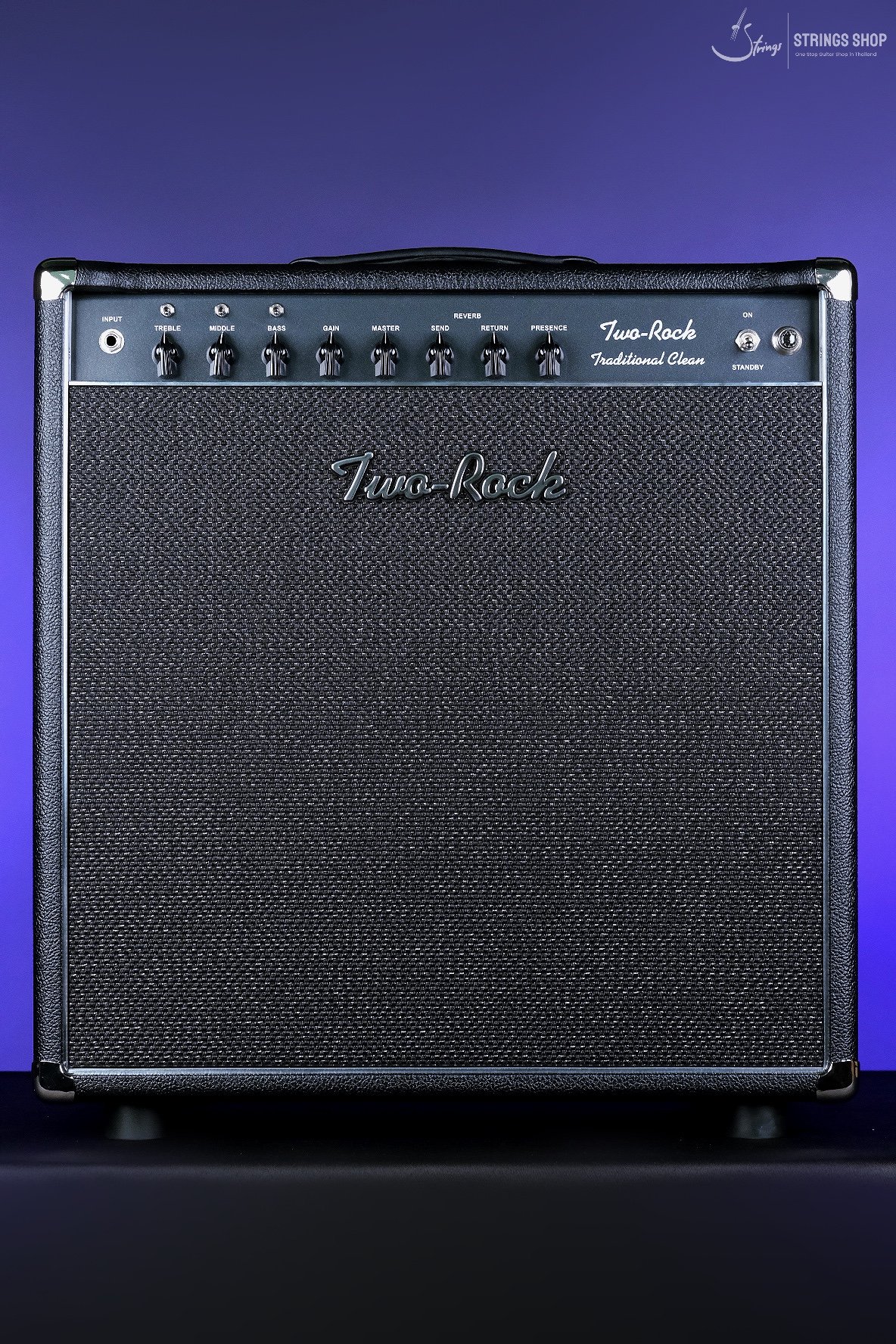 Two Rock Traditional Clean 40W Combo Amplifier (D-Style) - Black Bronco ...