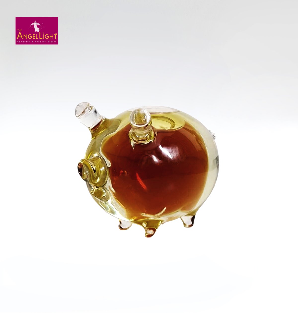 Angel Oil & Vinegar Bottle - Pigs - theangellight