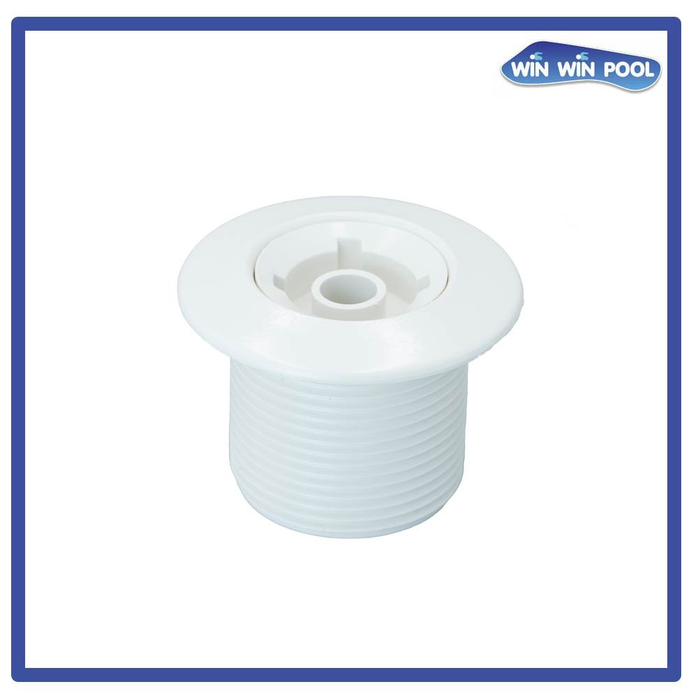 Return inlet Size 1 1/4”-White ABS front panel - winwinpoolshop