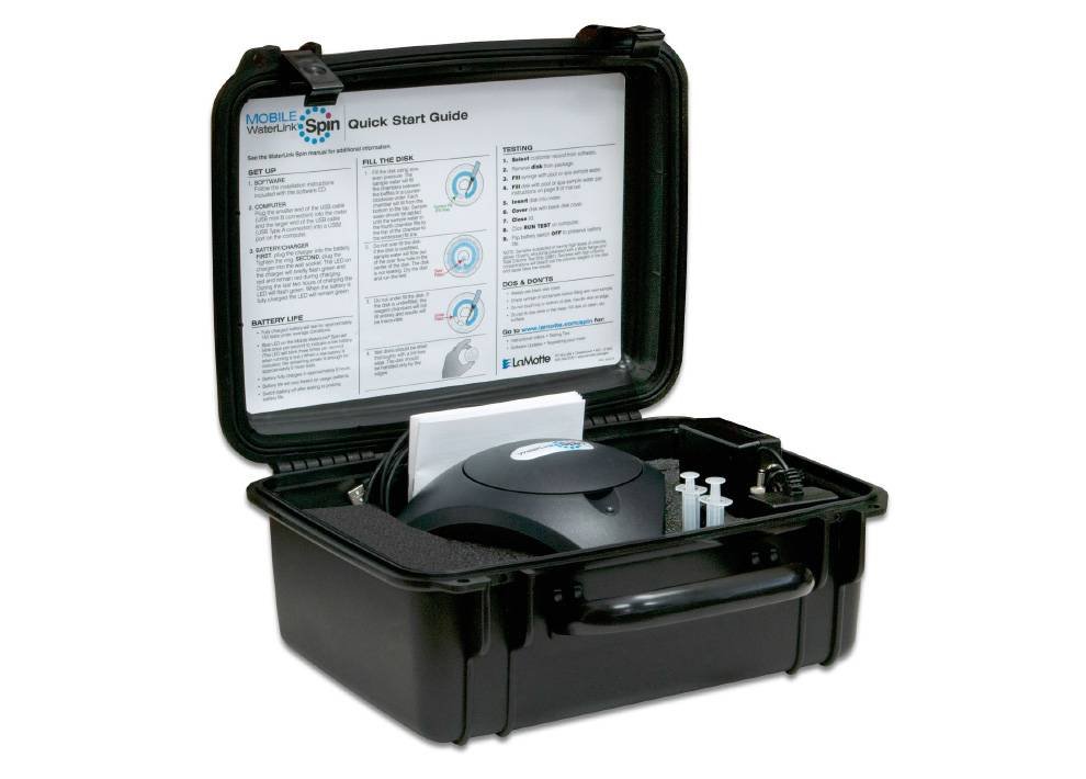 WaterLink Spin Machine with 100 Spin disk tablets and DataMate10 ...