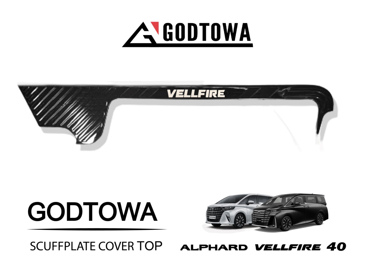 สคัฟเพลทขอบบน สำหรับรถ VELLFIRE 40