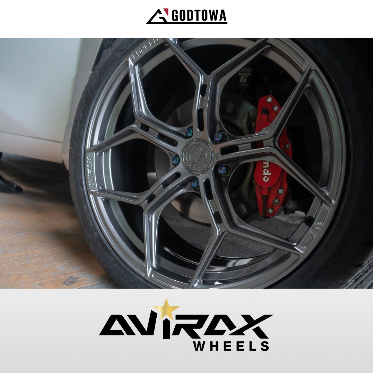 ล้อ FORGED AVIRAX WHEELS ตรงรุ่นสำหรับ ALPHARD VELLFIRE 20/30 ล้อฟอร์จ ...