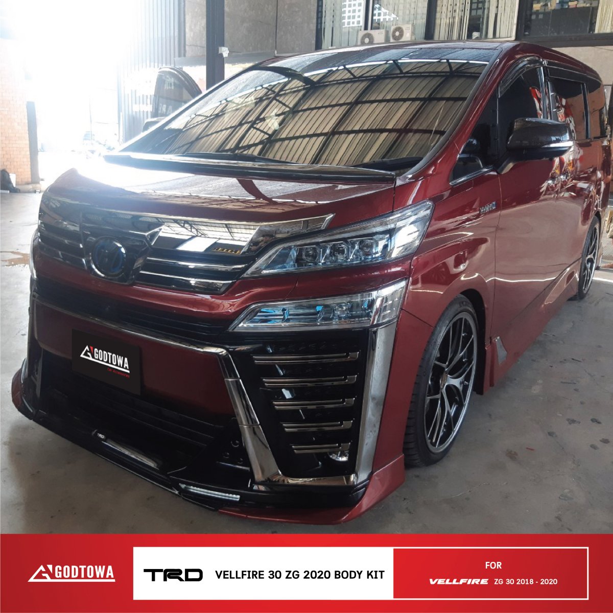 ชุดแต่ง TRD VELLFIRE 30 ZG 2020