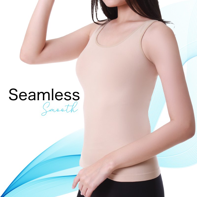 เสื้อกล้ามบังทรง Cherilon Intimate รหัส BSSL02 สีเนื้อ - cherilon