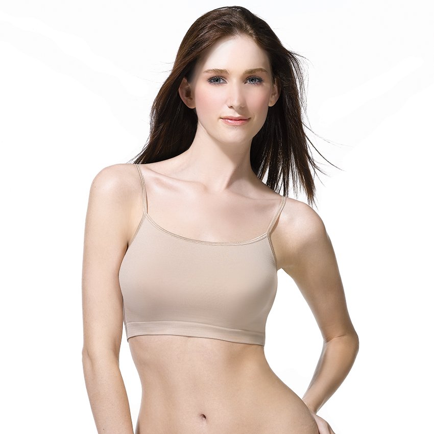 เสื้อสายเดี่ยวตัวสั้น Cherilon Intimate รหัส BSSL03 สีเนื้อ - cherilon