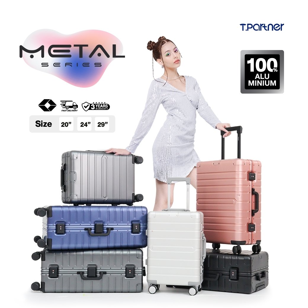 Metal Aluminium - tpartnerluggage