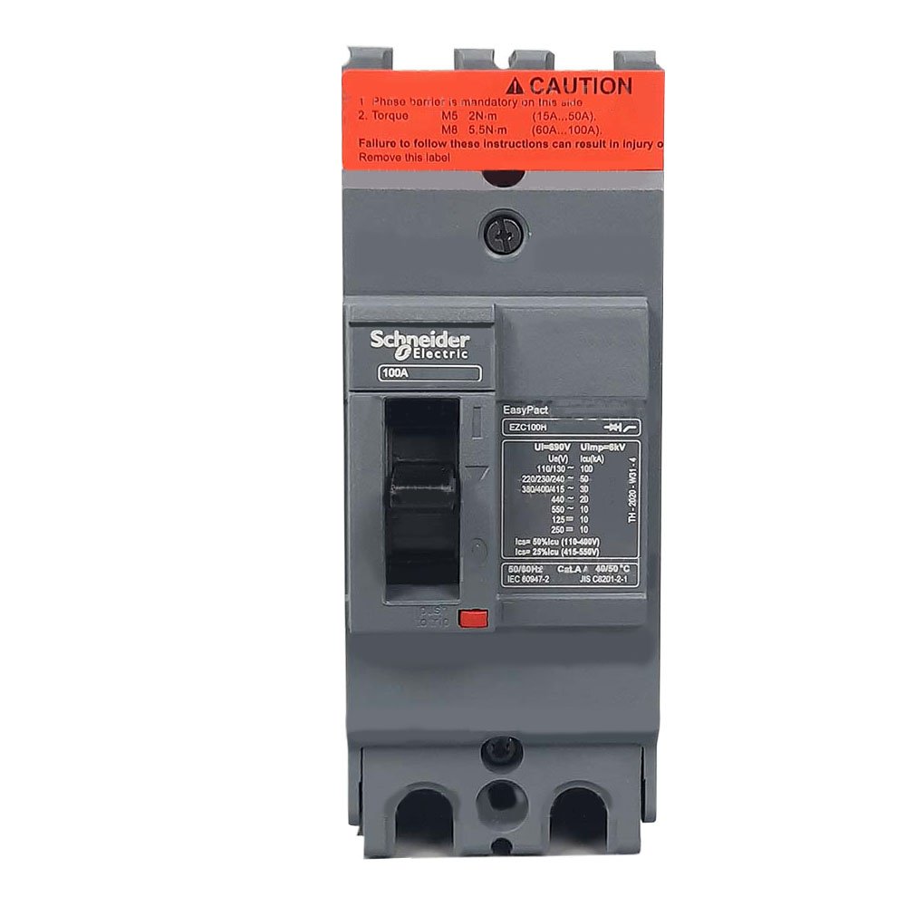 เบรกเกอร์ 2P 100A 30KA SCHNEIDER - thaihardwaresolution