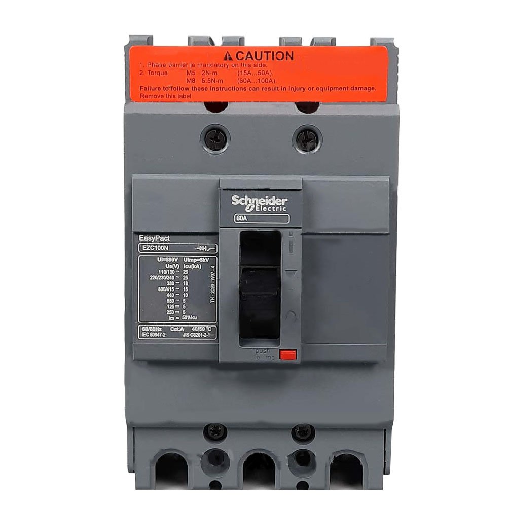 เบรกเกอร์ 3P 60A 15KA SCHNEIDER