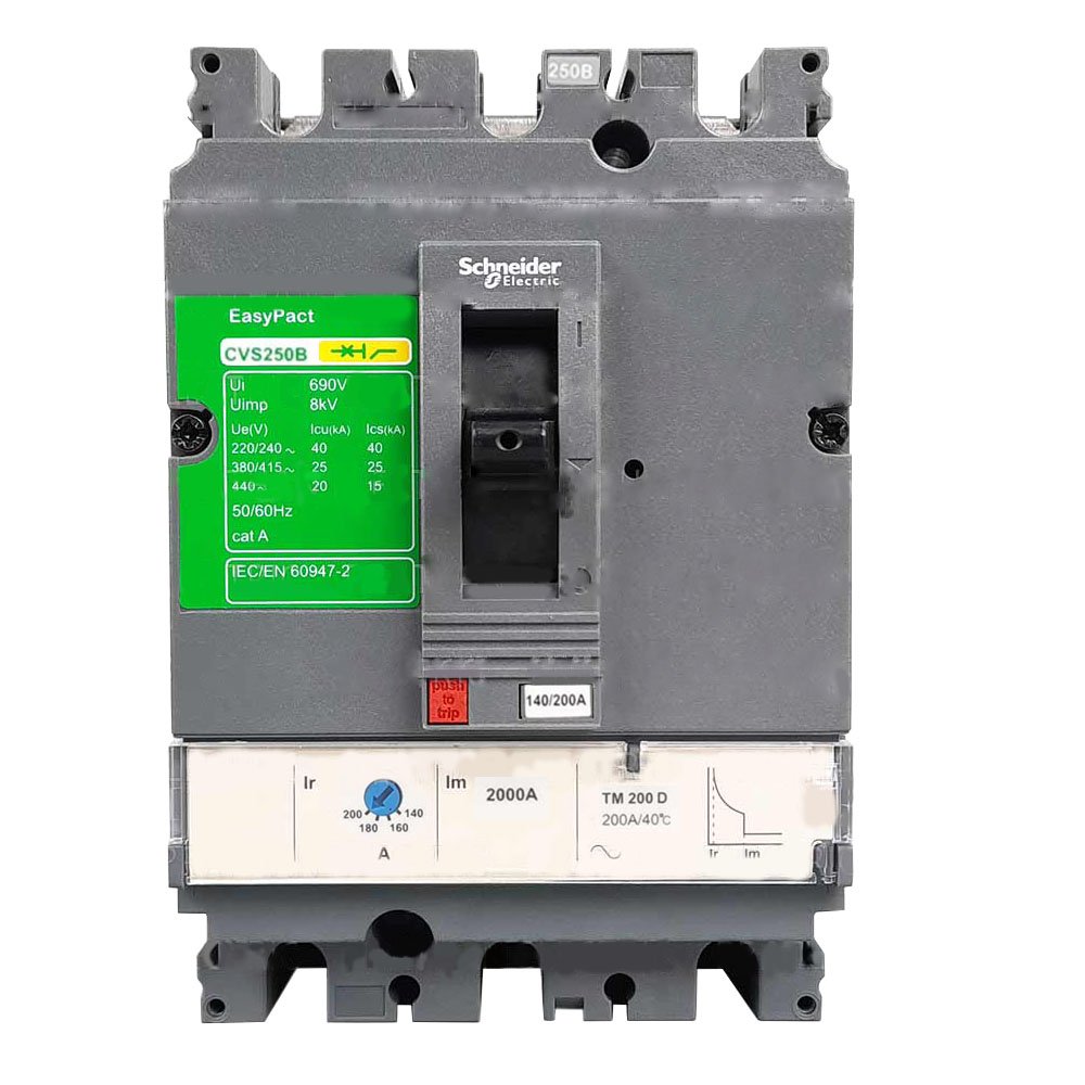 เบรกเกอร์ 3P3D 200A 25kA380/415V SCHNEIDER