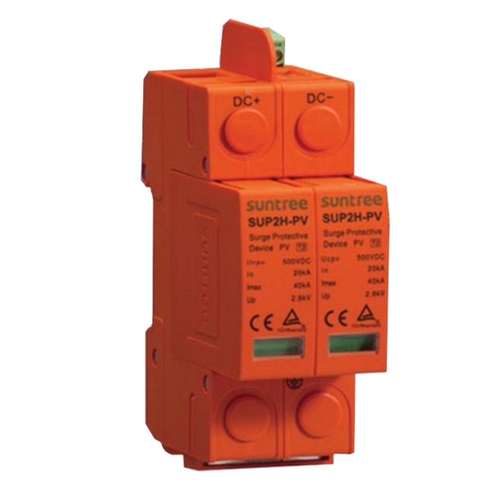 เสิร์จกันฟ้าผ่า SUP2H-PV DC SPD 800V 2P 20-40KA suntree