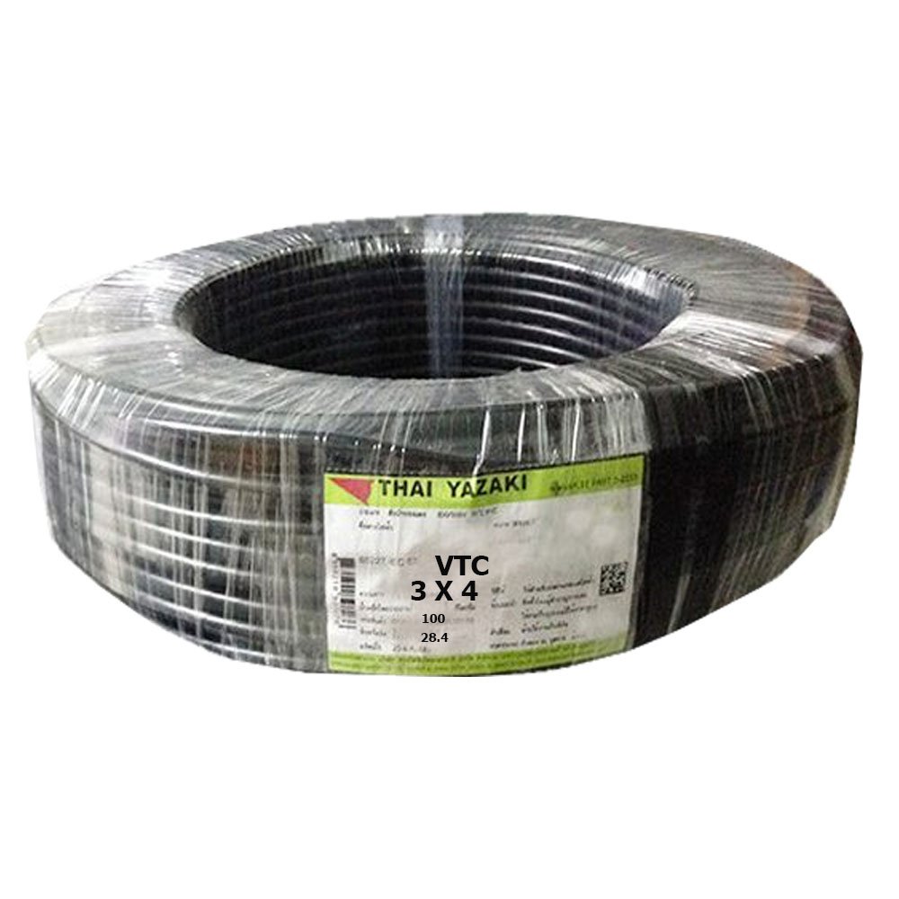 สายไฟ VCT 3x4 sq.mm. YAZAKI