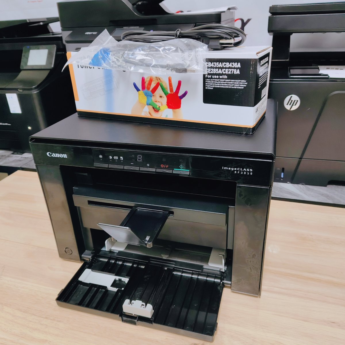 CANON Laser MF-3010 มือสอง พร้อมใช้งาน หมึกถูก