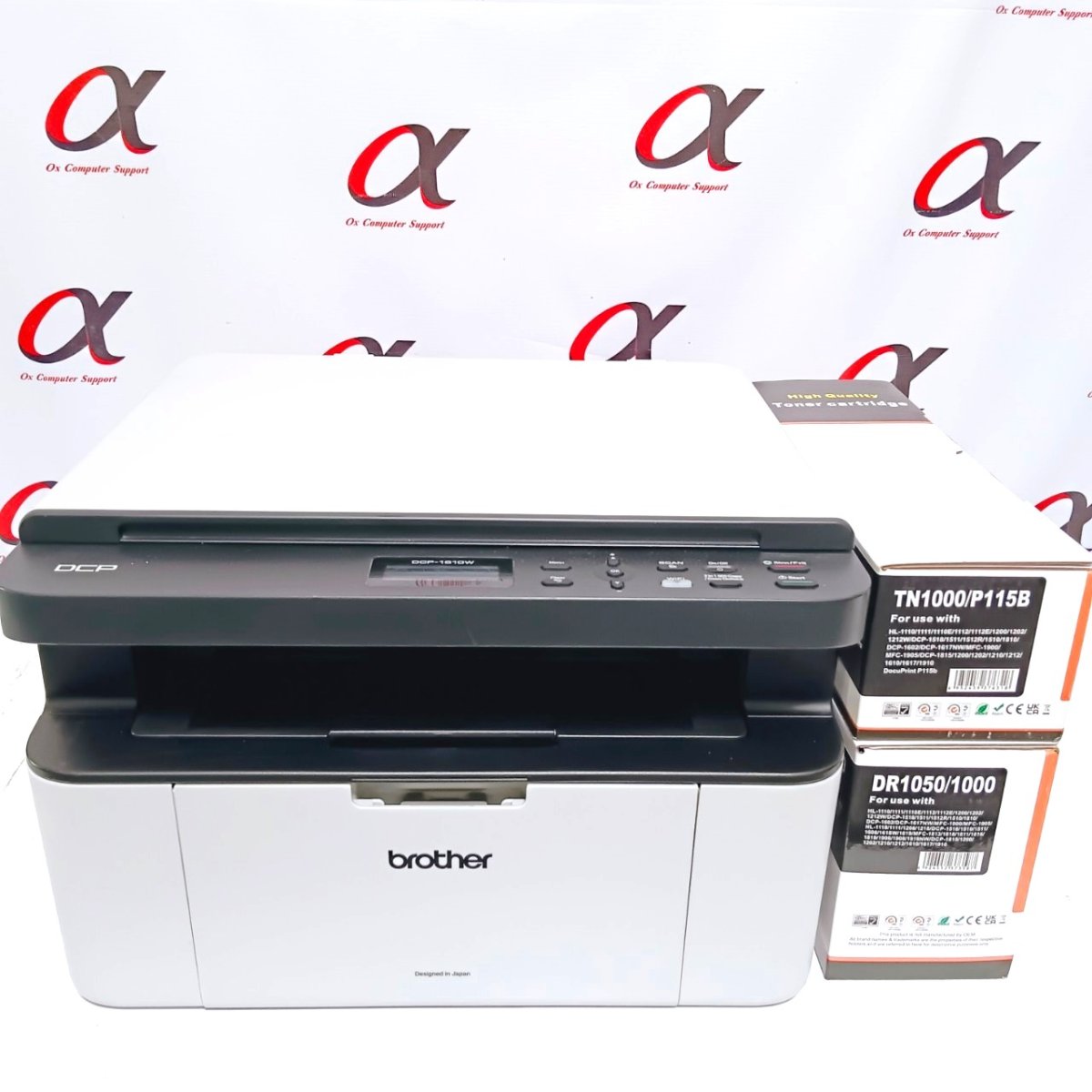 BROTHER DCP-1610W มือสอง wifi ได้ สินค้าพร้อมใช้งาน