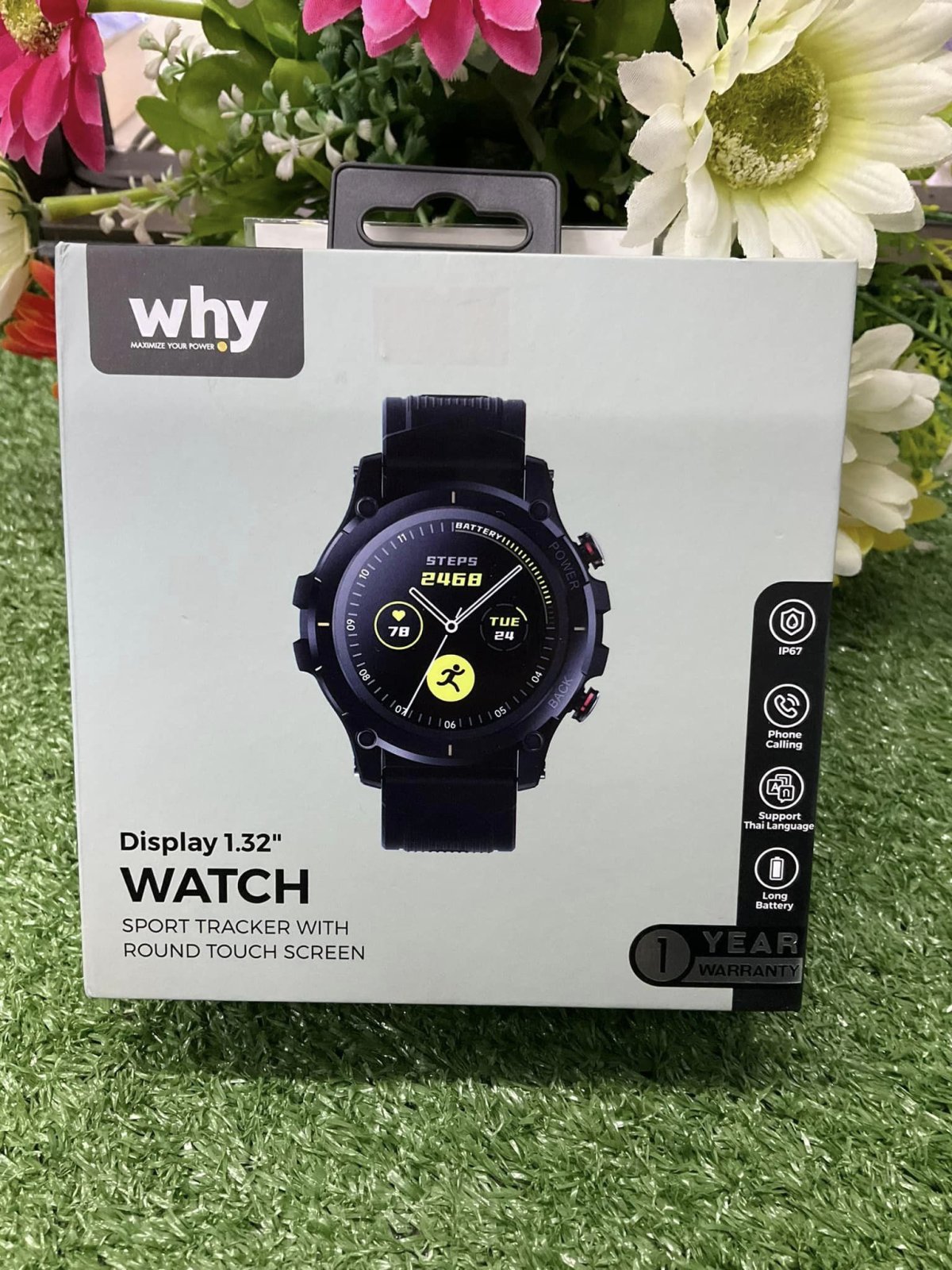 นาฬิกา สมาร์ทวอทช์ Smart Watch Why รุ่น Mars sw-102B รัยสายคุยสนทนาได้ ...