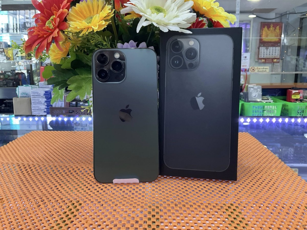 มือสองจ้าาา iPhone 13 Pro Max 128gb เครื่องสวย จอใหญ่ สุขภาพแบต 100% ...