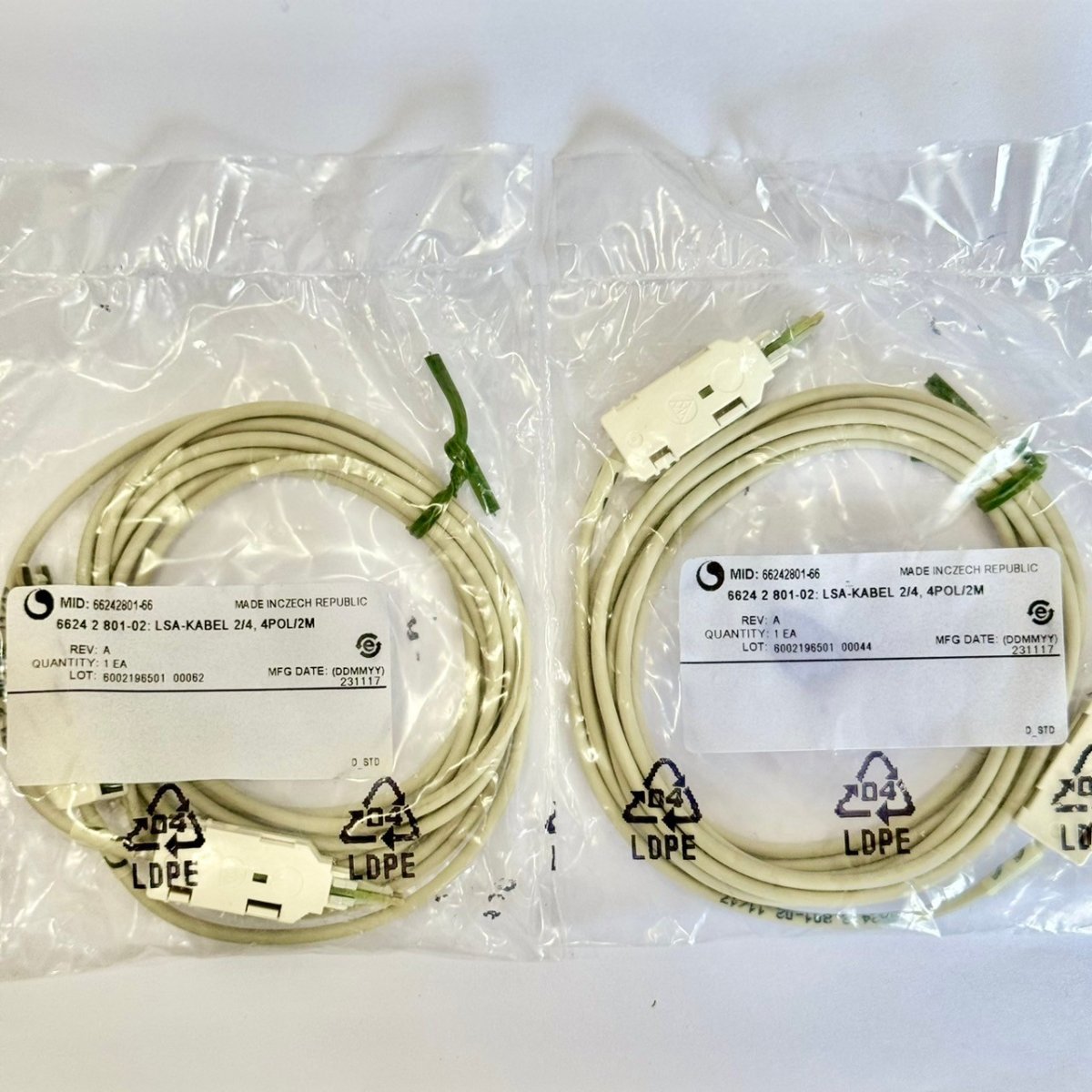 Series 2 Test Cord, 2/4 pole