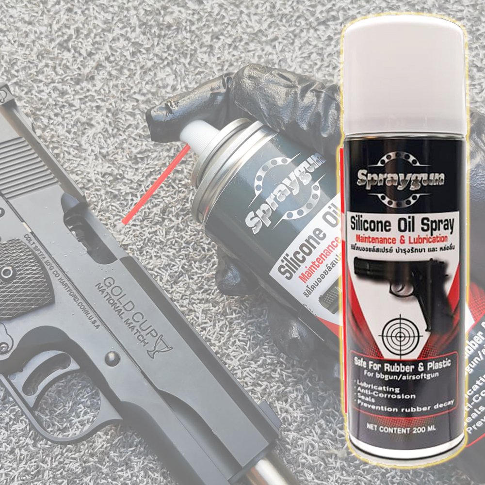 Spraygun Silicone 200 ml.