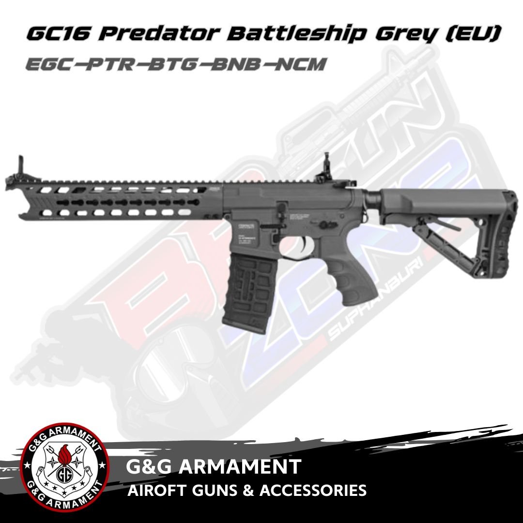 G&G GC16 Predator Battleship (EU) Grey