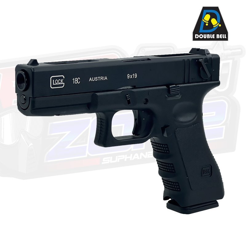 Double Bell 774C Glock 18C full auto (ชุดพร้อมเล่น) 2024