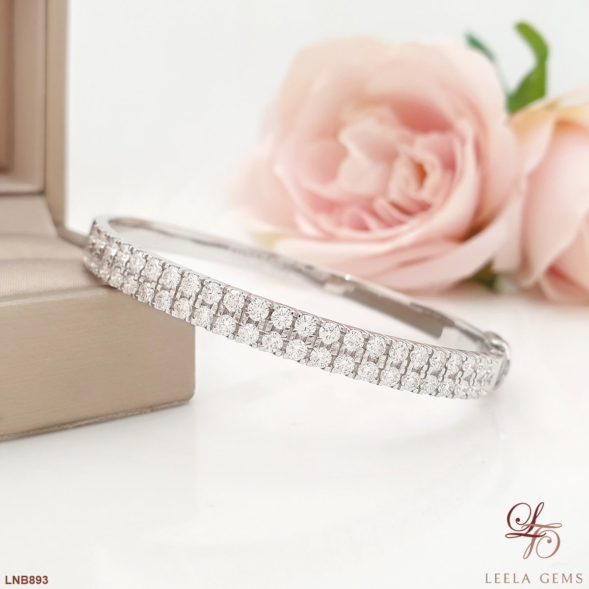 Diamond Bangles - leelagems