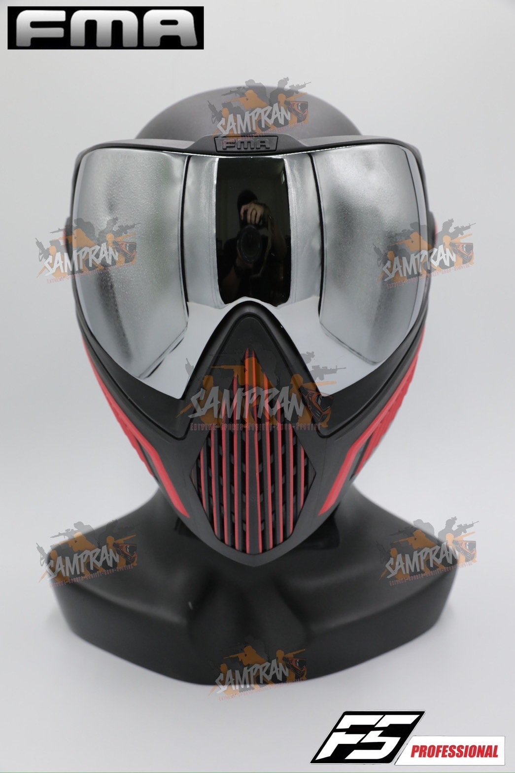 FMA F5 Professional Storm Goggle Mask TB1688 Lens color- Silver