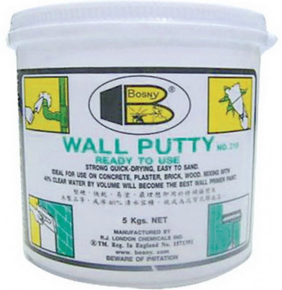 เคมีโป๊วผนังวอลพัตตี้ บอสนี้ B219 5กก