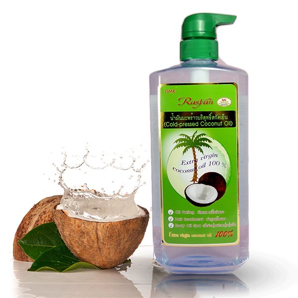 RASYAN Natural Coconut Oil 100% (500 ml.) - isme