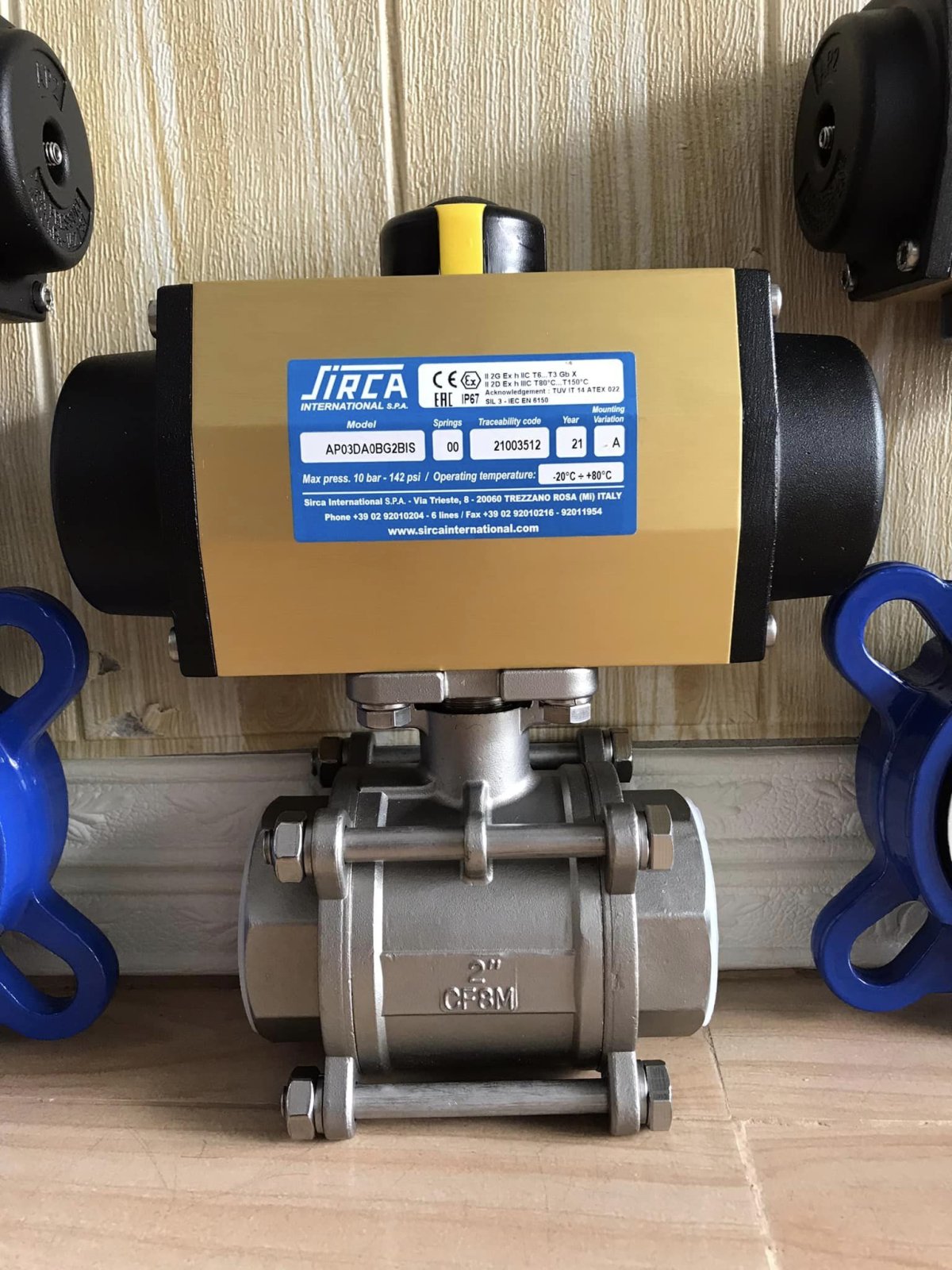 AP03 Sirca หัวขับลม Sirca AP Series คุณภาพดี นำเข้าจากอิตาลี ...