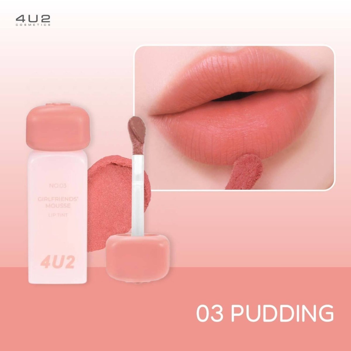 4U2 GIRLFRIENDS' MOUSSE LIP TINT