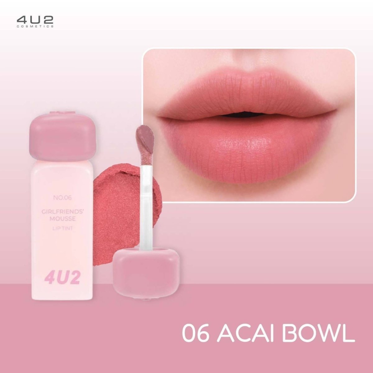 4U2 GIRLFRIENDS' MOUSSE LIP TINT
